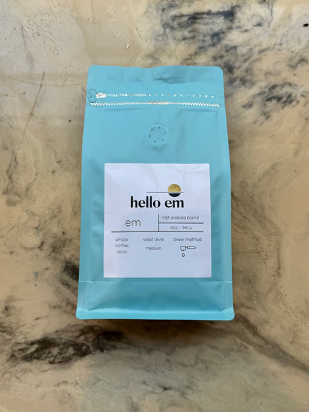 KAAREM - Hello Em "Em" Việt Arabica Blend Whole Bean Coffee