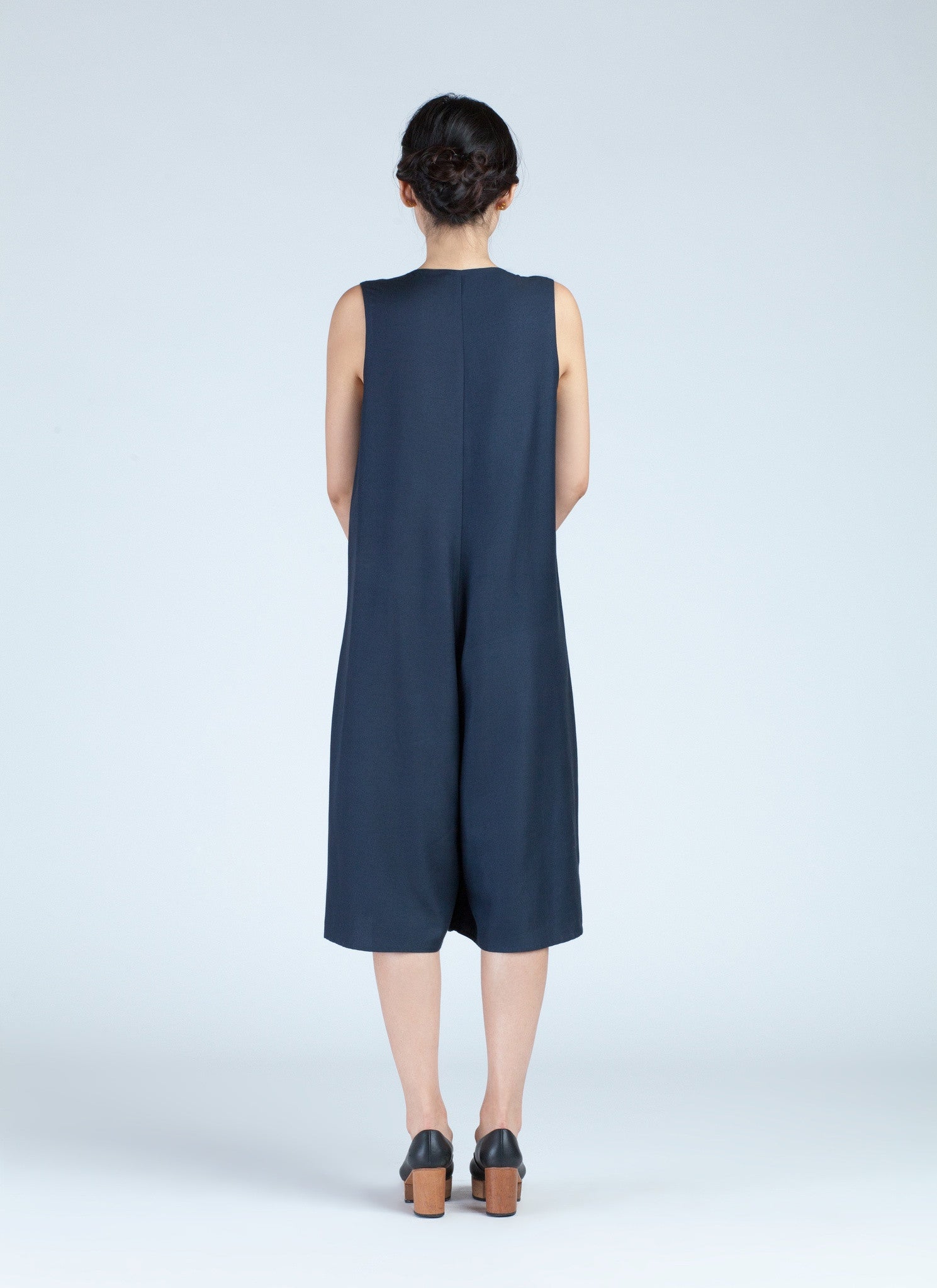 KAAREM - Hidden Layer Sleeveless Onesie - Deep Blue
